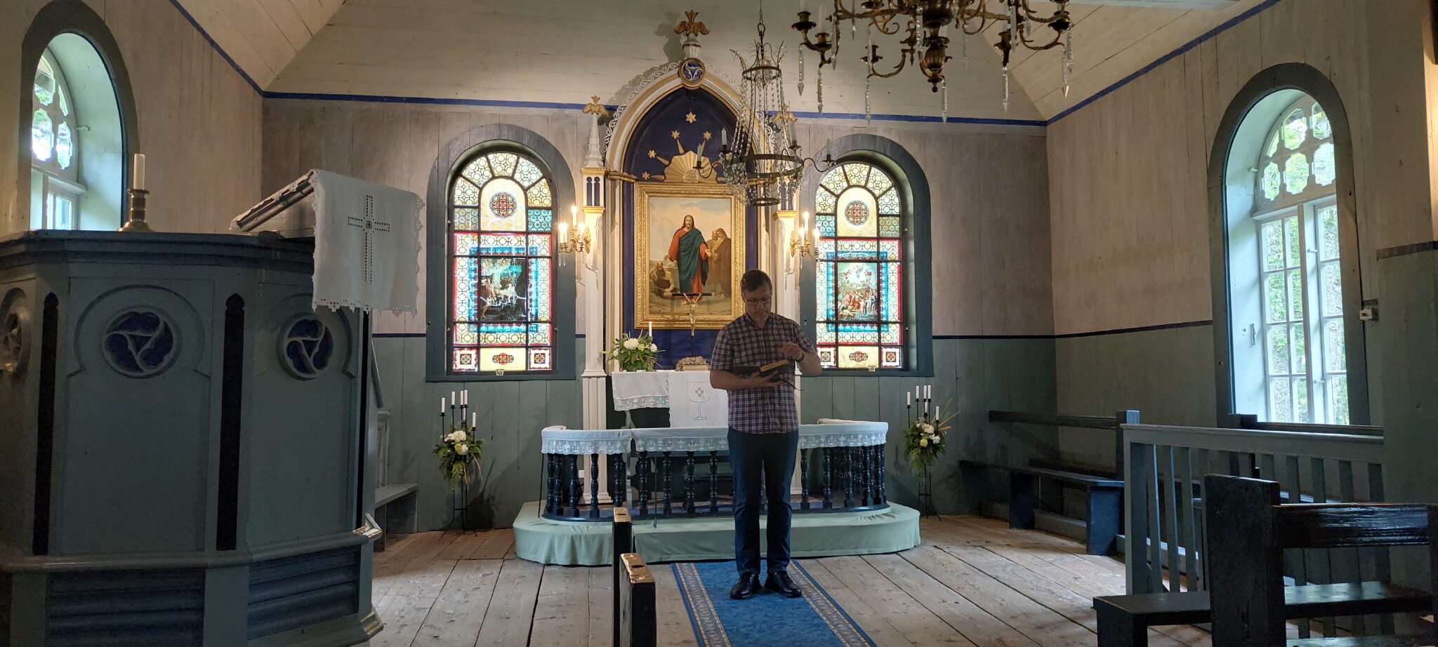 20. juulil 2025 hommikupalvusel teenis Nõva kogudust EELK Viljandi ...